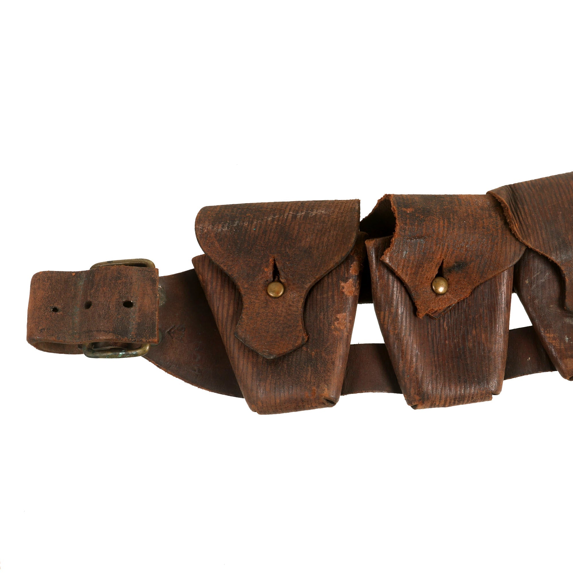 Original Australian WWI P-1903 Five Pocket Leather Cavalry Bandolier M ...