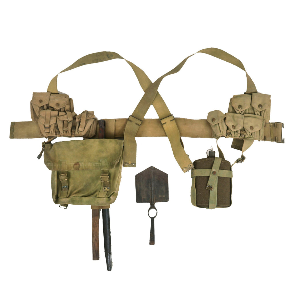 British WWI Pattern 1908 Complete Webbing Equipment Set – International ...