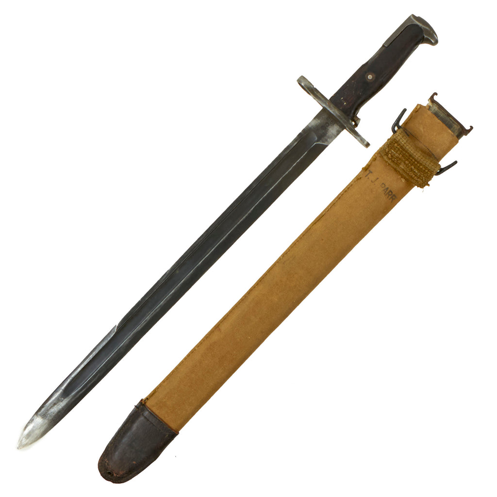 Original U.S. WWI M1905 Springfield 16 inch Rifle Bayonet marked S.A ...