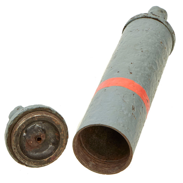 Original British WWI Inert 3 Inch Stokes Mortar Round in "Relic" Condi ...