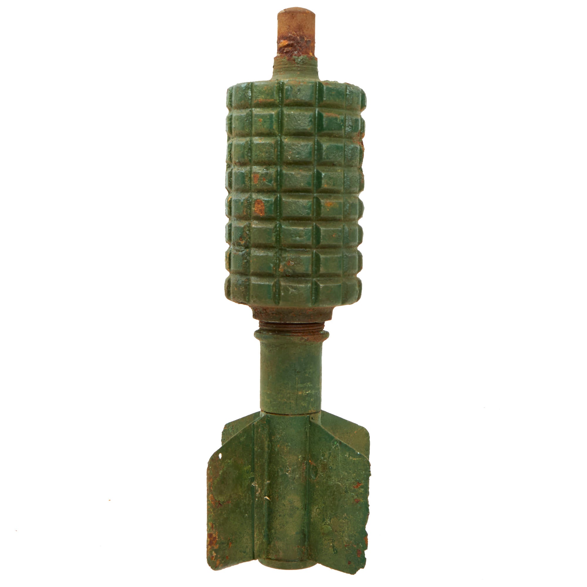 Original German WWI Granatenwerfer 16 Grenade Thrower Inert Fragmentat ...