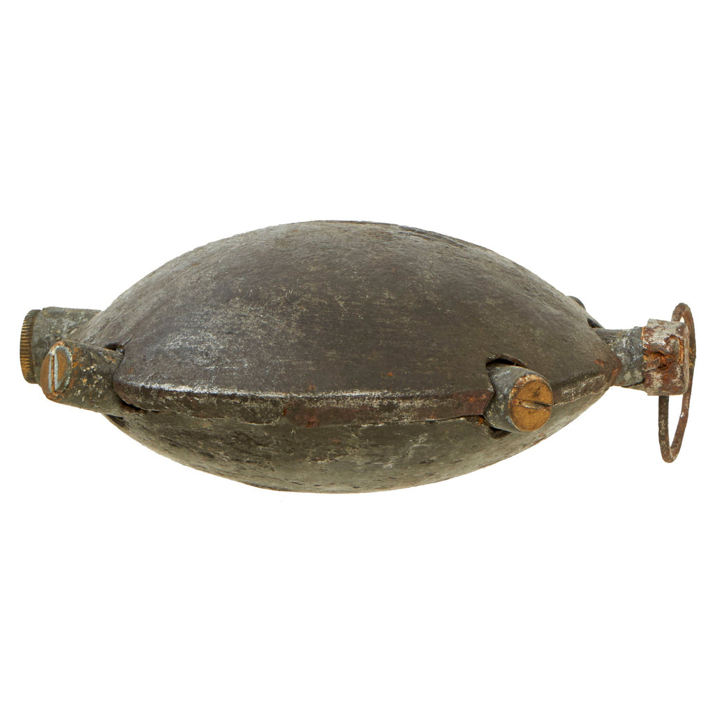Original German WWI Model 1915 Inert "Turtle" Offensive Discus Hand Gr ...