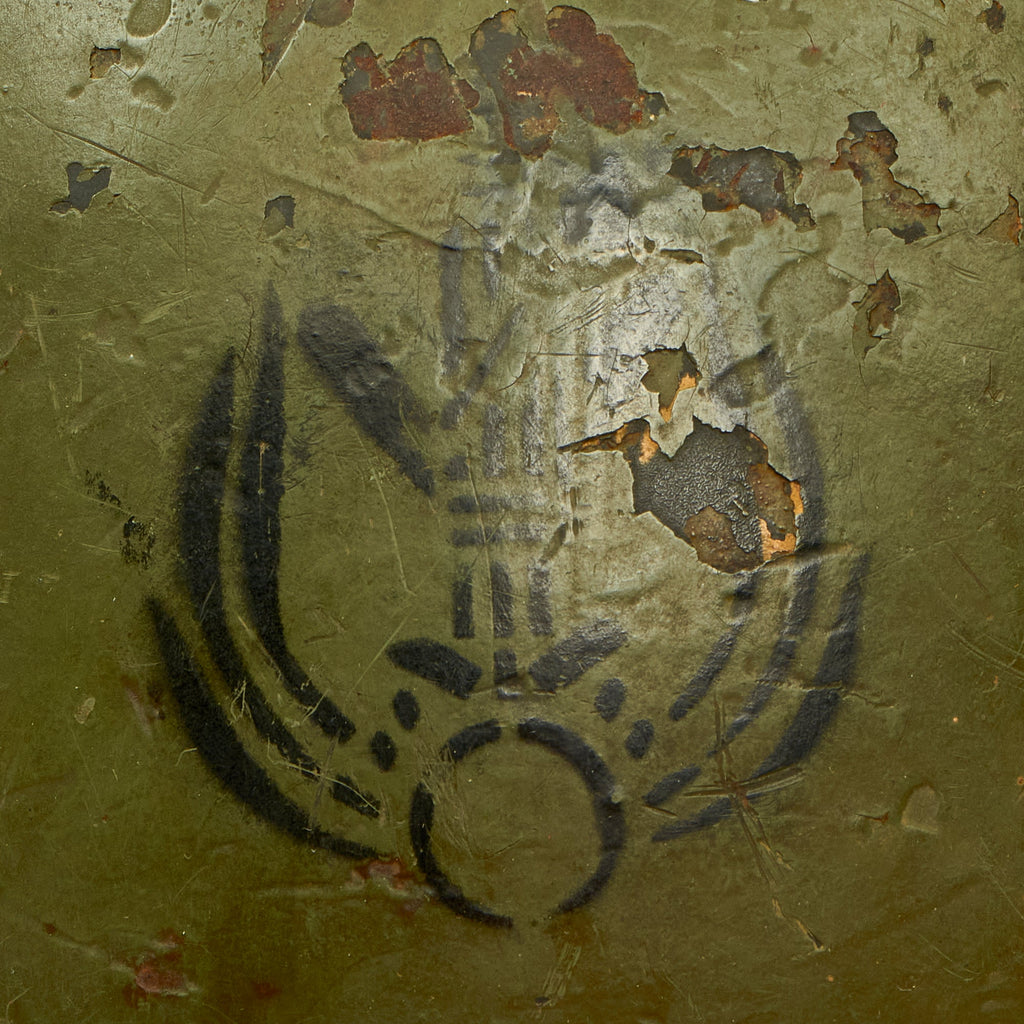 Original WWII Italian M33 Helmet marked with MVSN Blackshirts Stencil ...