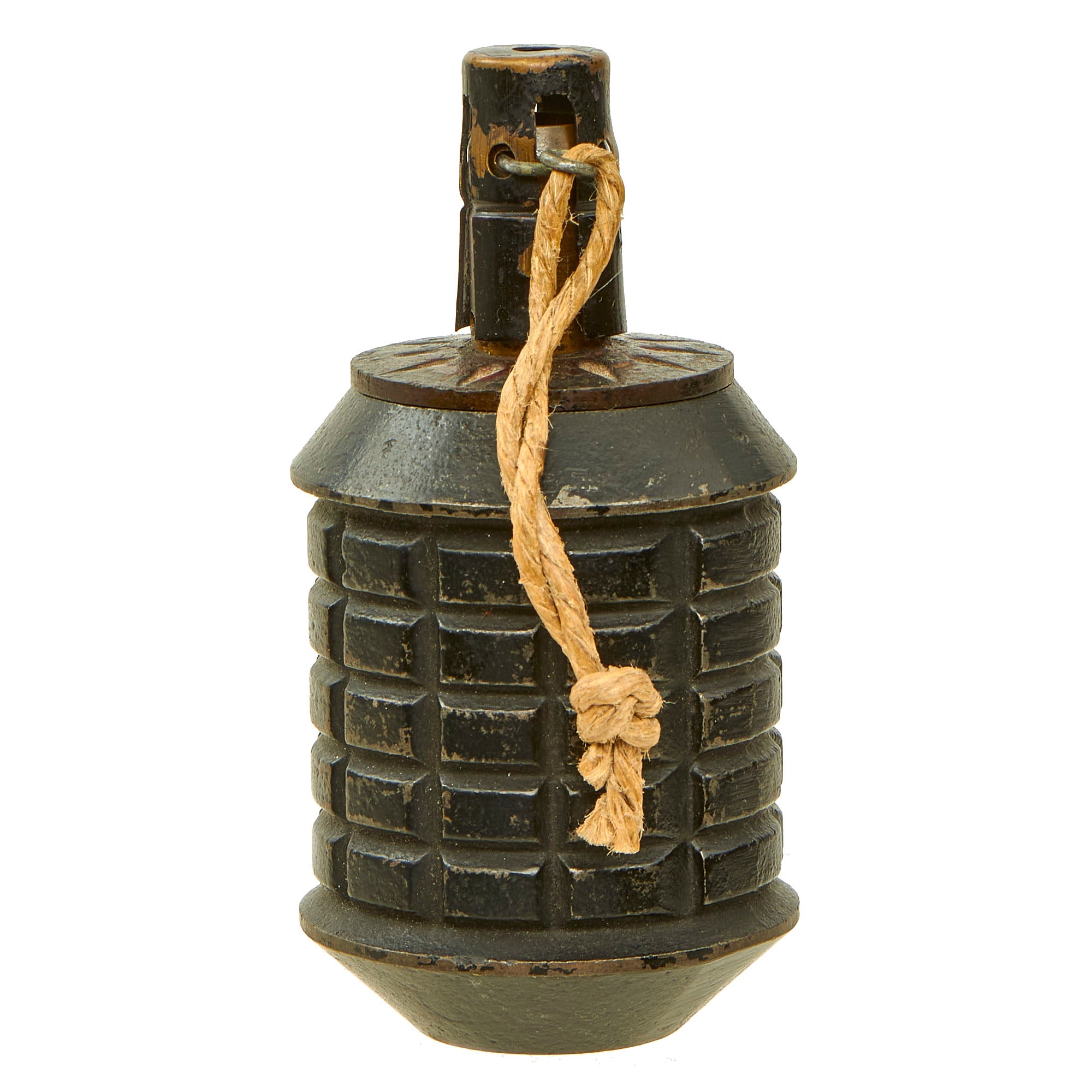 Original Japanese WWII Type 97 Inert Fragmentation Hand Grenade with F ...