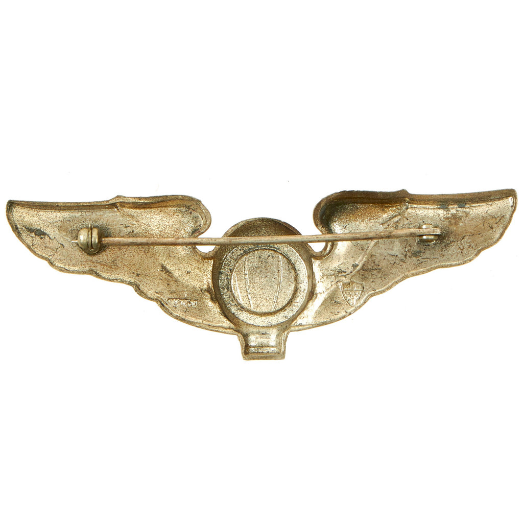 Original U.S. WWII US Army Air Forces Stamped Balloon Observer WIngs B ...