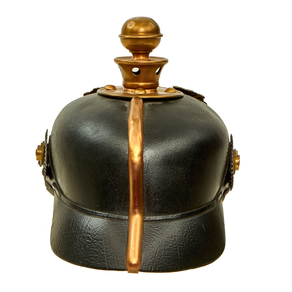 Original German WWI Complete Prussian M1895 Artillery Pickelhaube Helm ...
