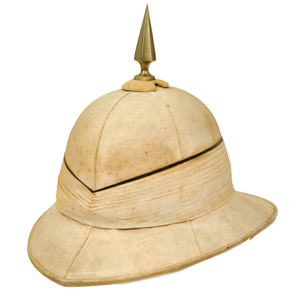 Original British WWI Royal Navy Officer’s Wolseley Pattern Pith Helmet ...