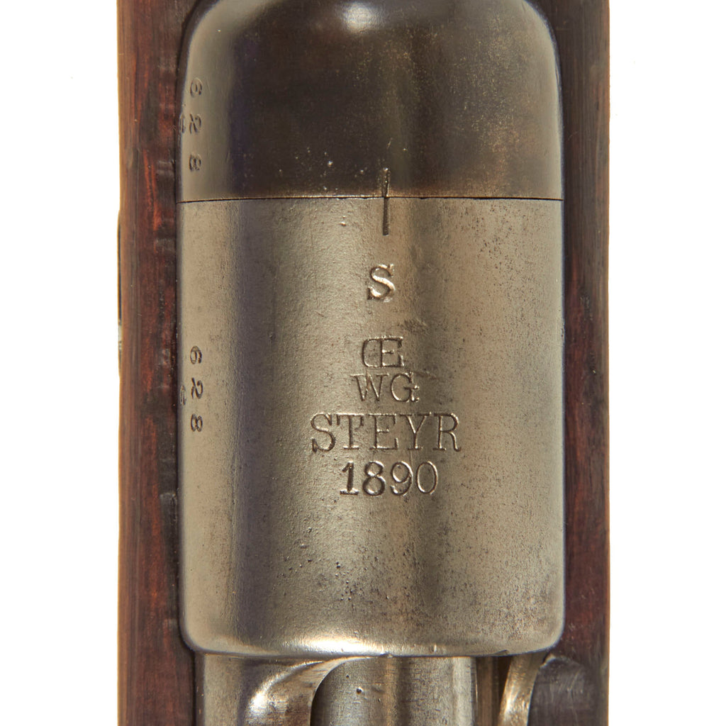 Original German Pre-WWI Gewehr 1888 Commission Rifle by ŒWG Steyr Seri ...