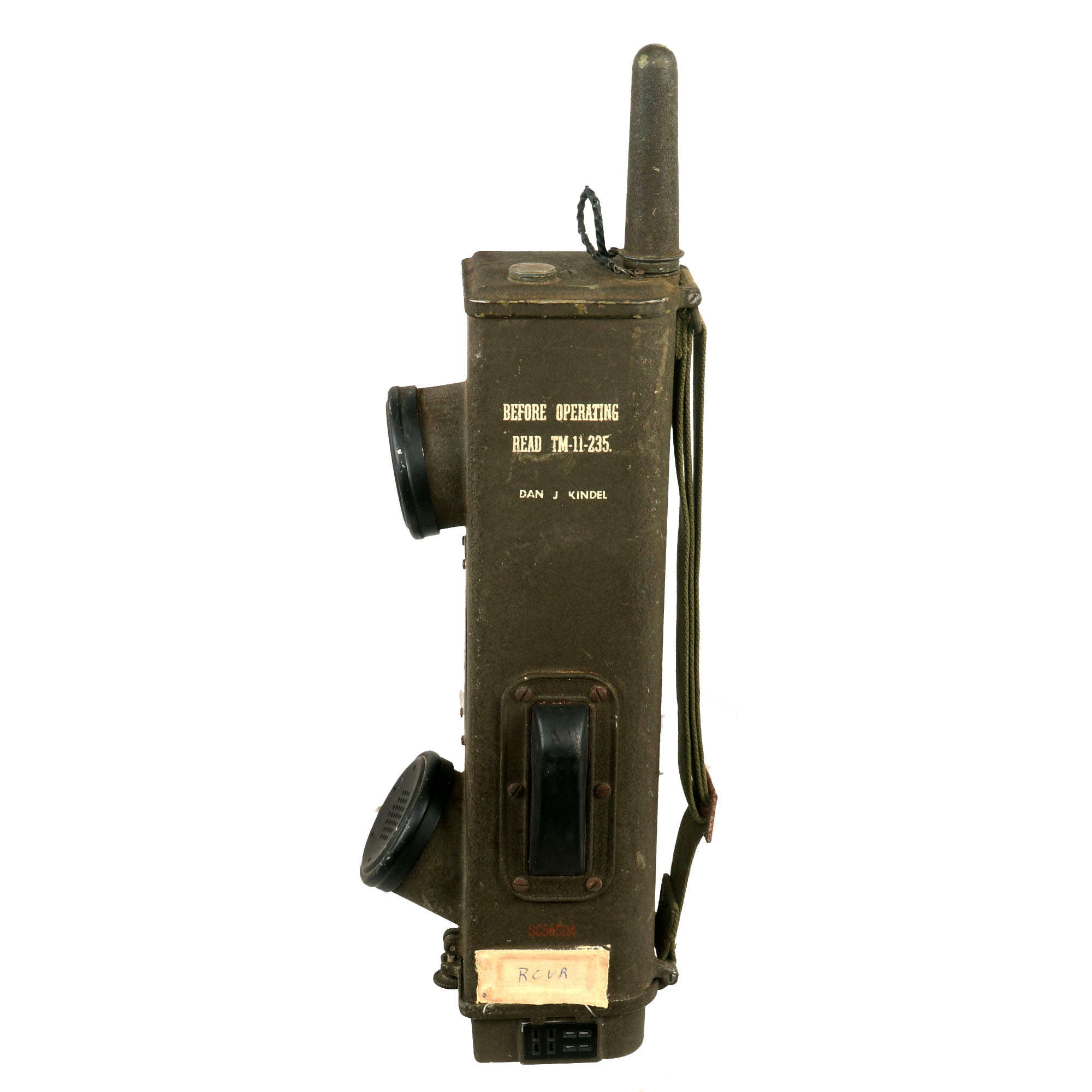 Original U.S. WWII Handie Talkie SCR-536 Radio Transceiver BC-611 -F – International Military ...