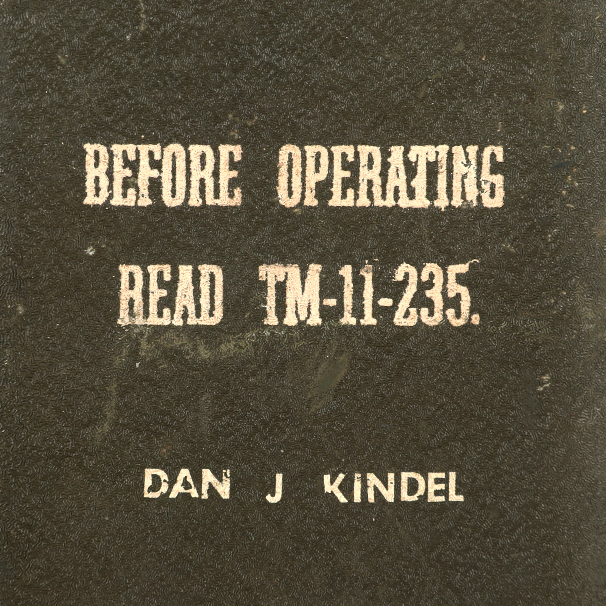 Original U.S. WWII Handie Talkie SCR-536 Radio Transceiver BC-611 -F – International Military ...