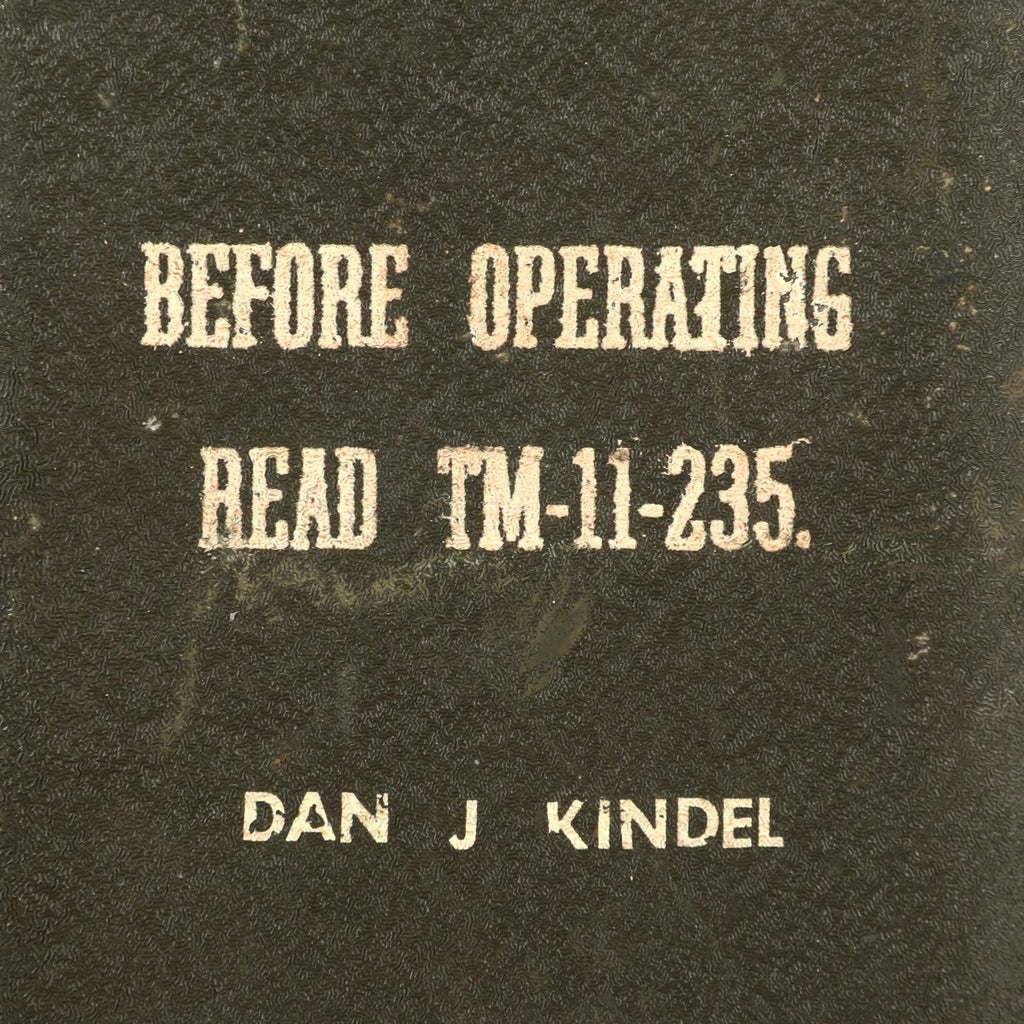 Original U.S. WWII Handie Talkie SCR-536 Radio Transceiver BC-611 -F ...