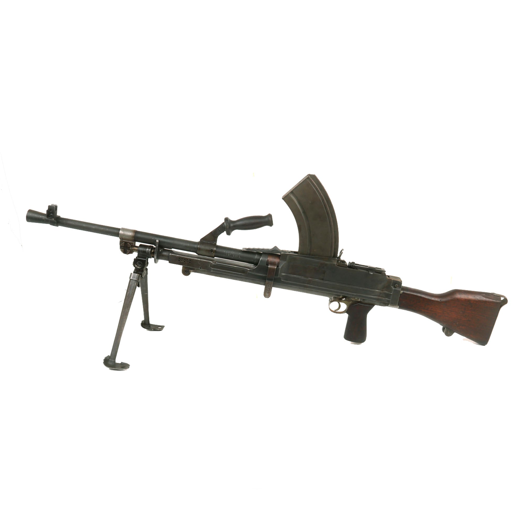 Original British WWII 1944 Dated Bren MkII Display Light Machine Gun b ...