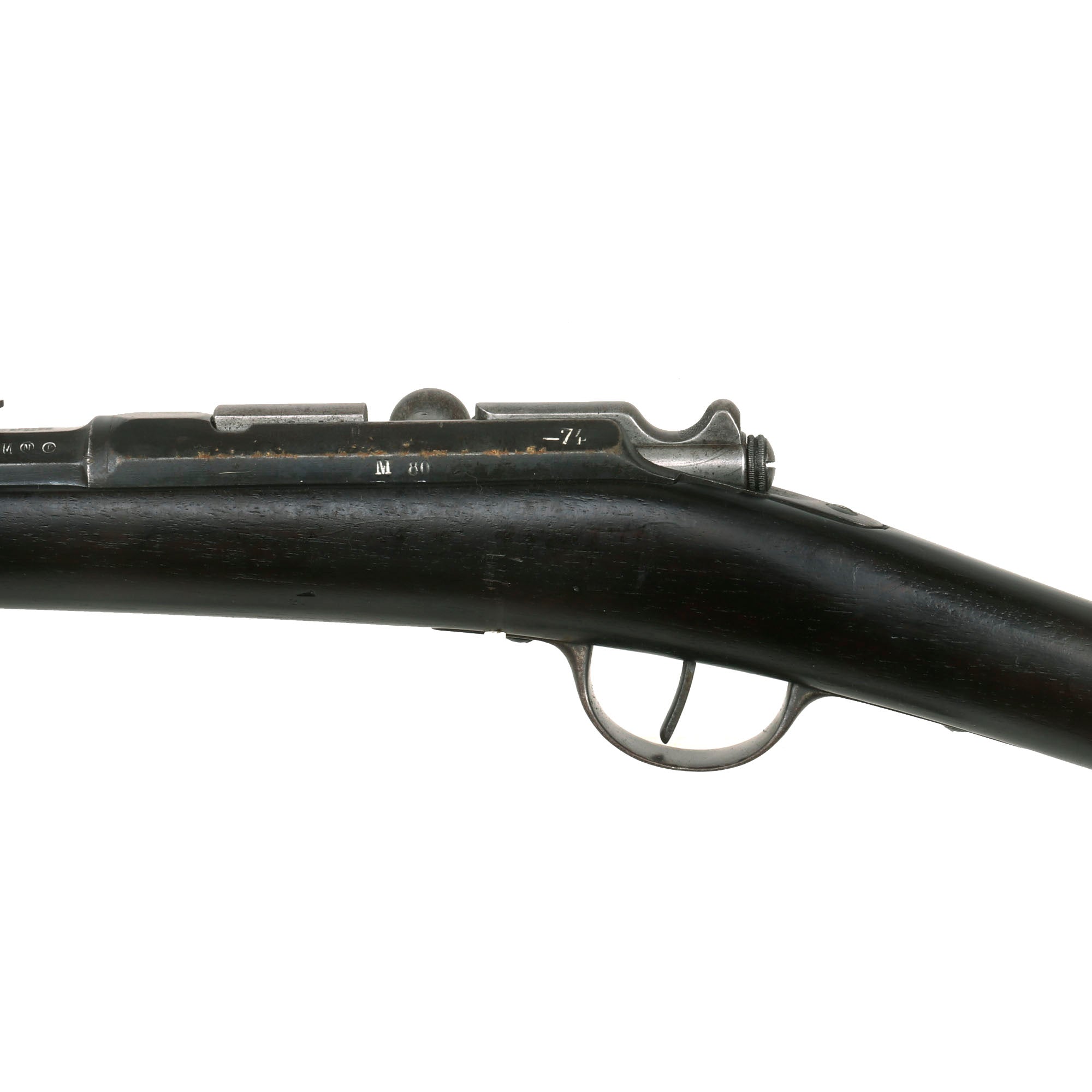 Original French Modèle 1866-74 M.80 Gras Converted Rifle by Châtellera ...