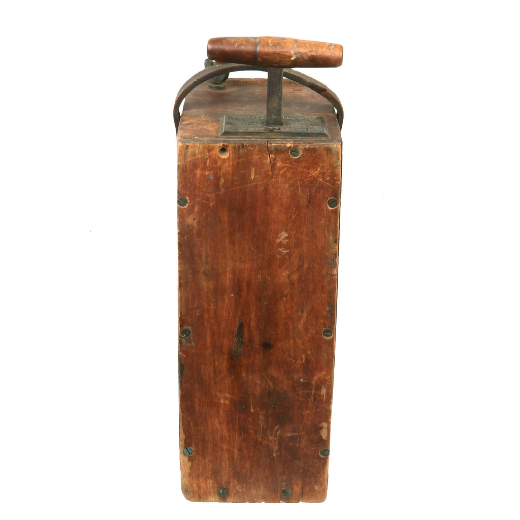 Original U.S. Late 19th Century Dynamite Blasting Machine Aetna Powder ...