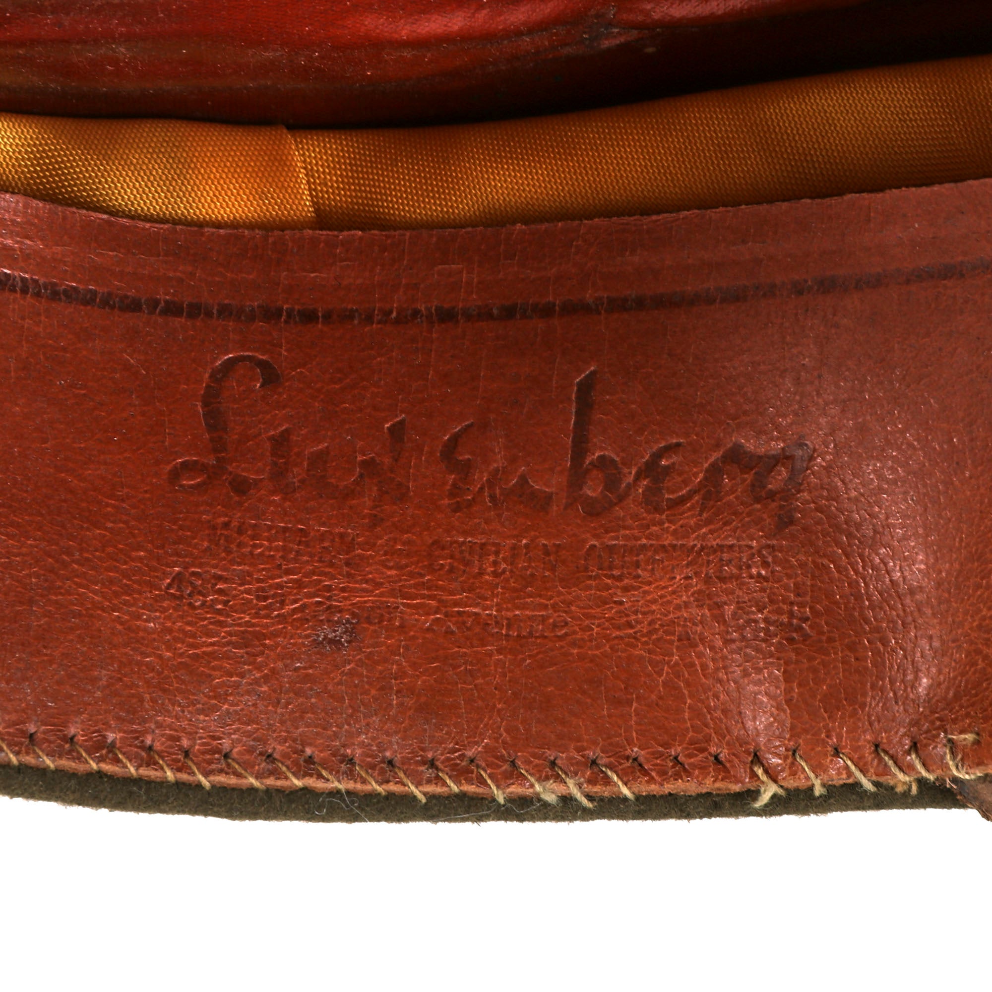 Original U.S. WWII US Army Officer’s Luxenberg Visor Cap Named to Capt ...