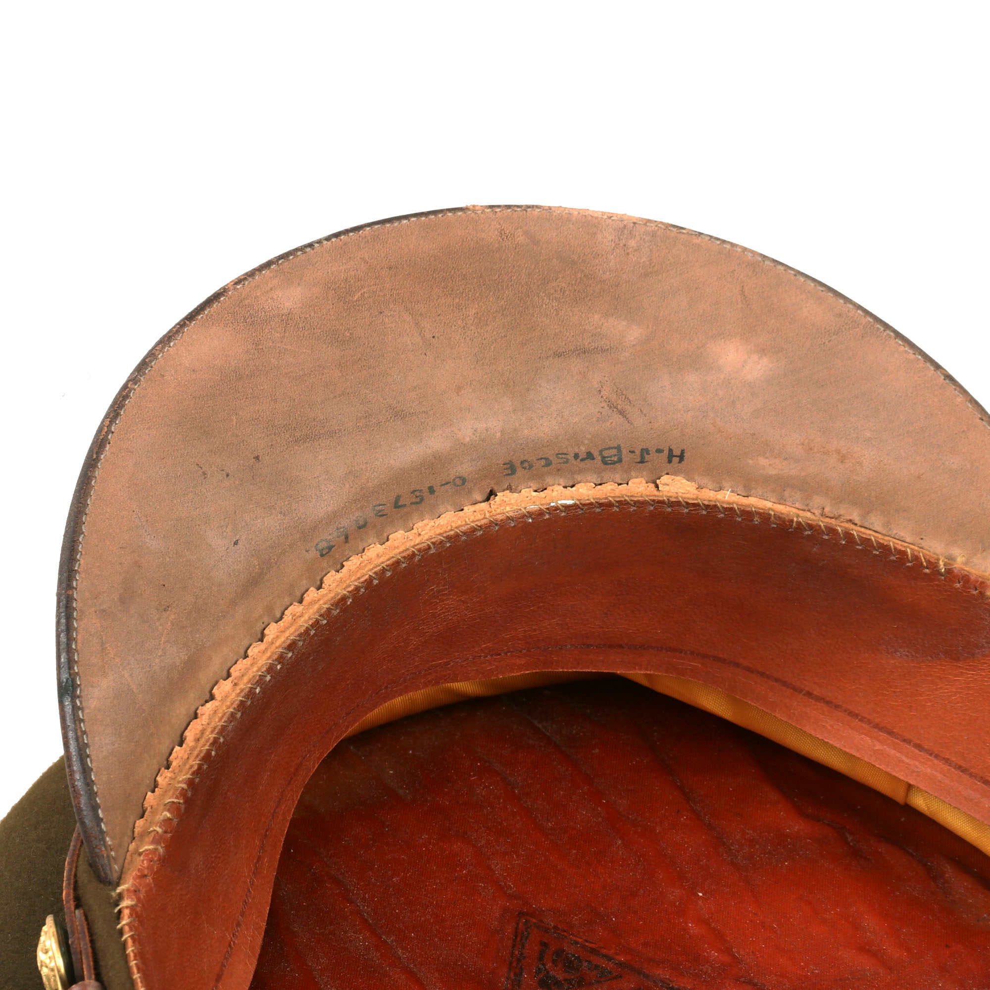 Original U.S. WWII US Army Officer’s Luxenberg Visor Cap Named to Capt ...