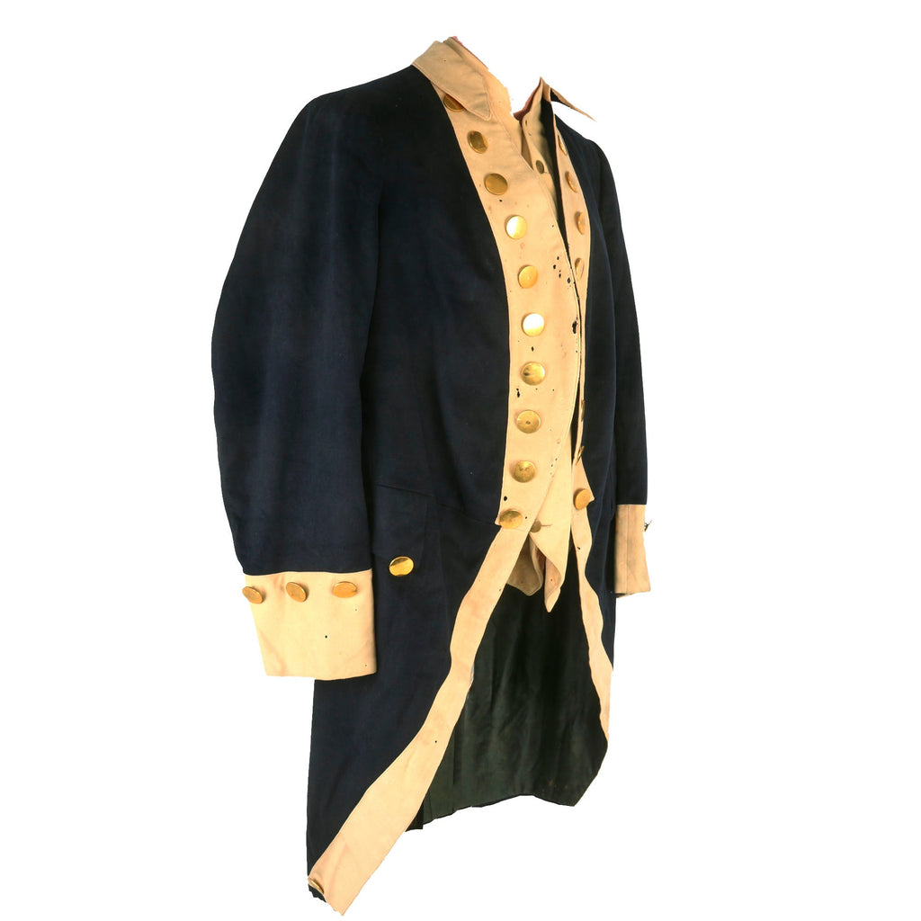 Original U.S. Revolutionary War Centennial Continental Army Coat & Ves ...