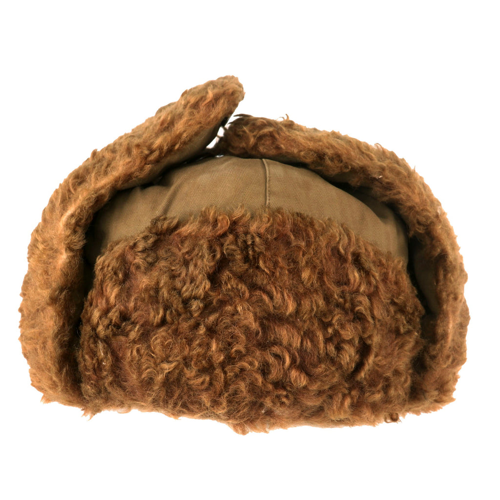 Original U.S. Korean War Chinese People’s Army Winter Ushanka - USGI B ...
