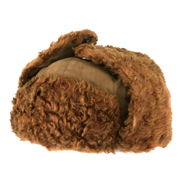 Original U.S. Korean War Chinese People’s Army Winter Ushanka - USGI B ...