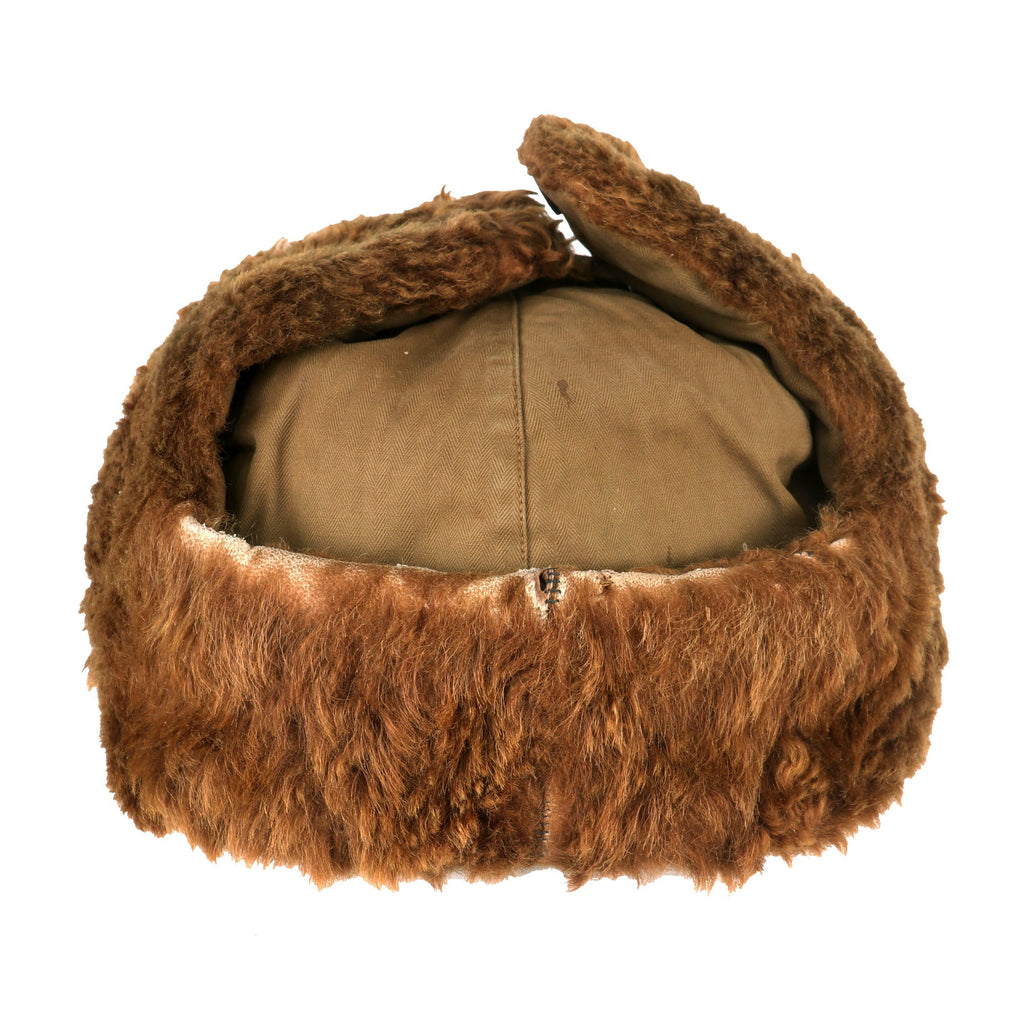 Original U.S. Korean War Chinese People’s Army Winter Ushanka - USGI B ...