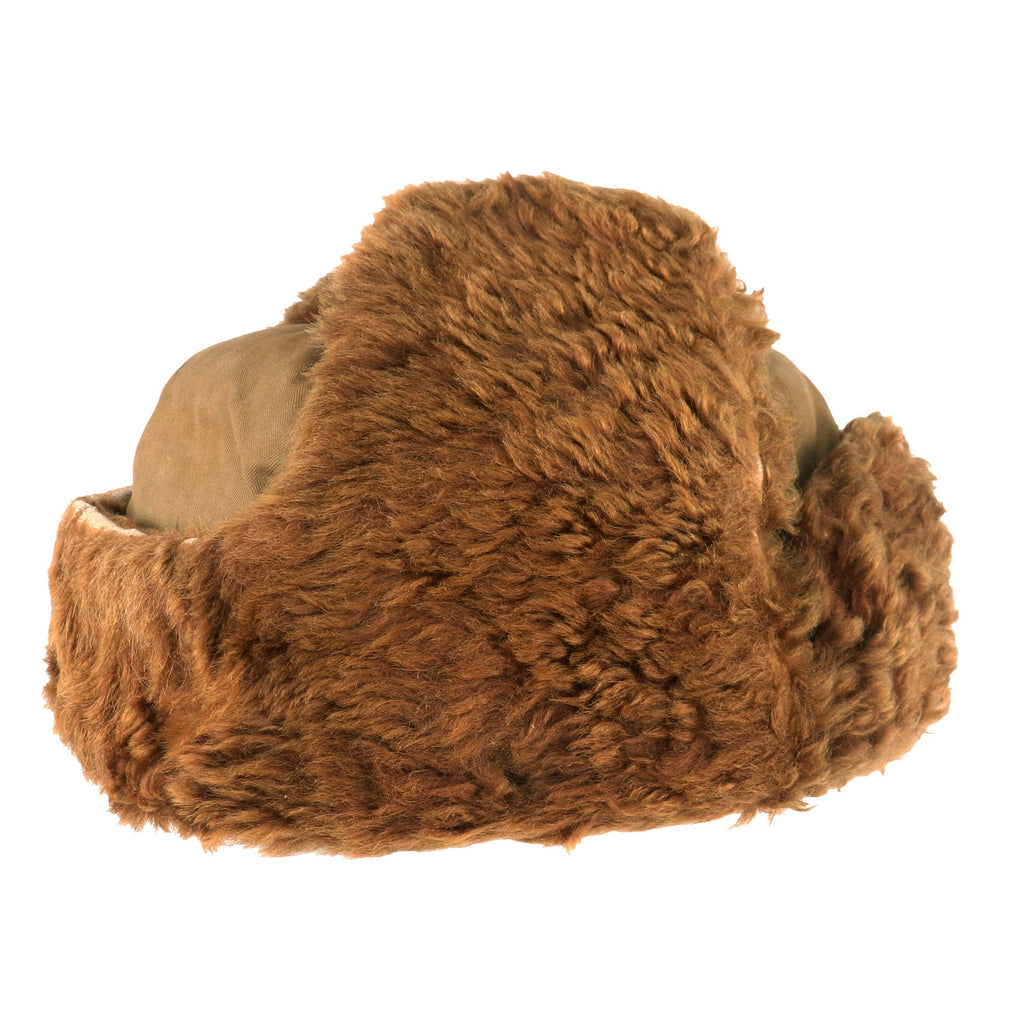 Original U.S. Korean War Chinese People’s Army Winter Ushanka - USGI B ...