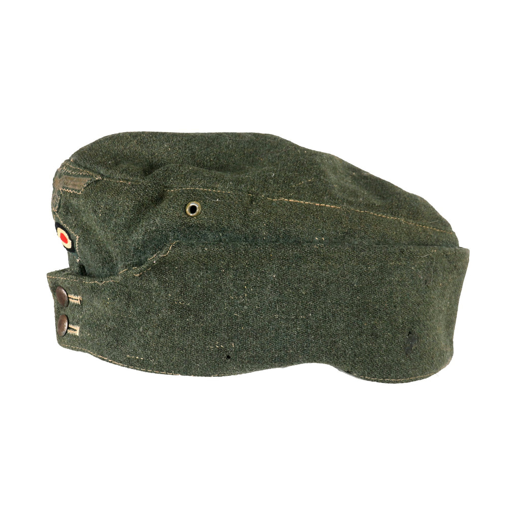 Original German WWII Heer Army EM-NCO Schiffchen M42 Overseas Cap with ...