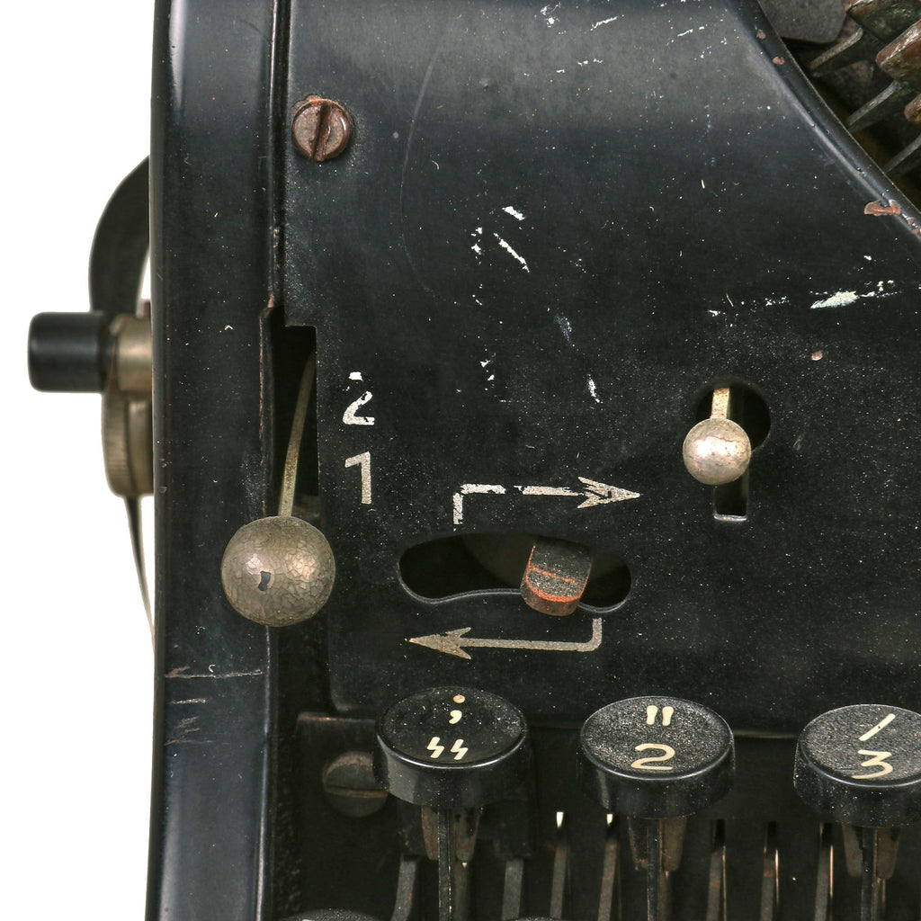 Original German WWII Rare SS Model 8 Typewriter by Olympia Büromaschin ...