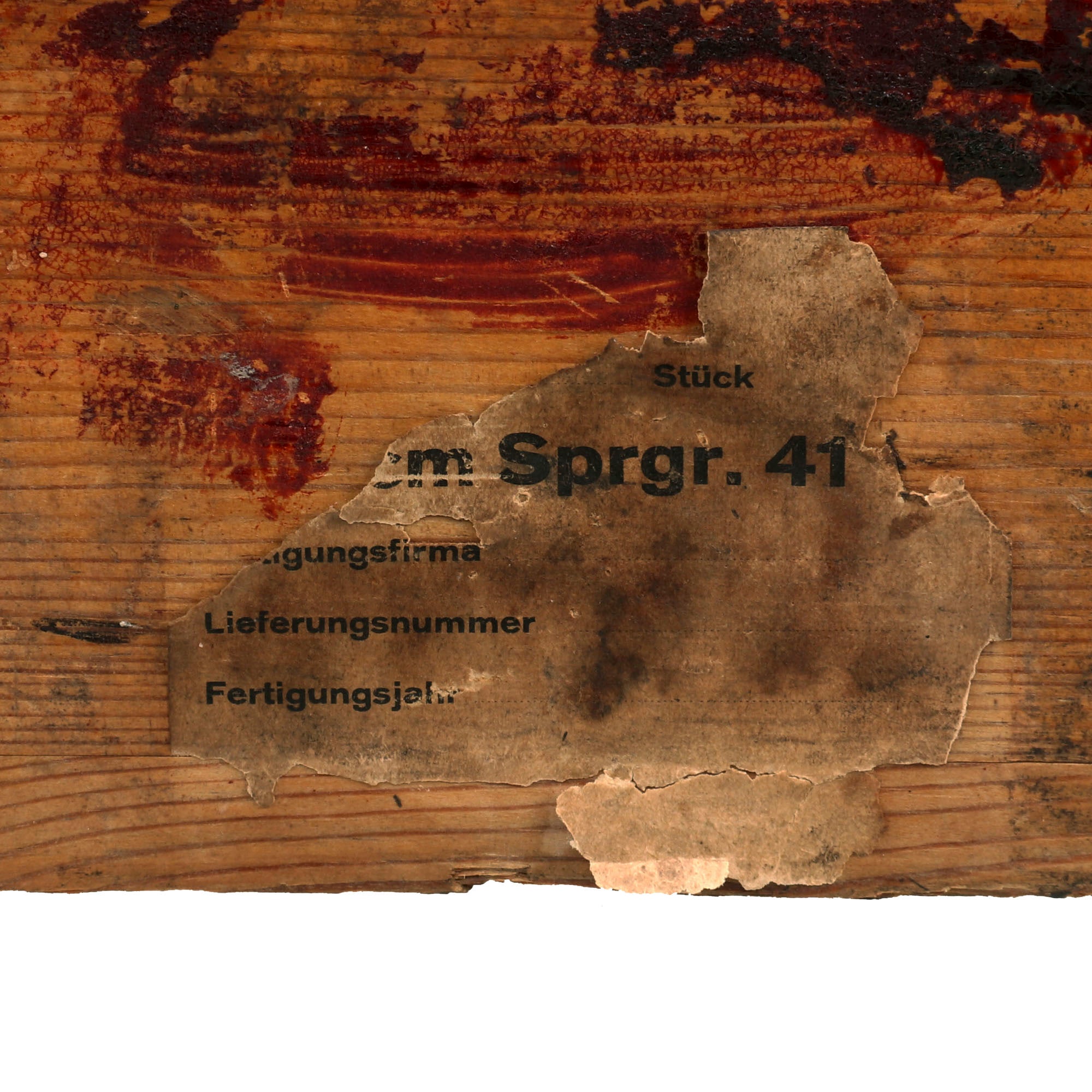 Original German WWII 5cm Sprgr. 41 L'spur. High Explosive 30 Round Amm ...