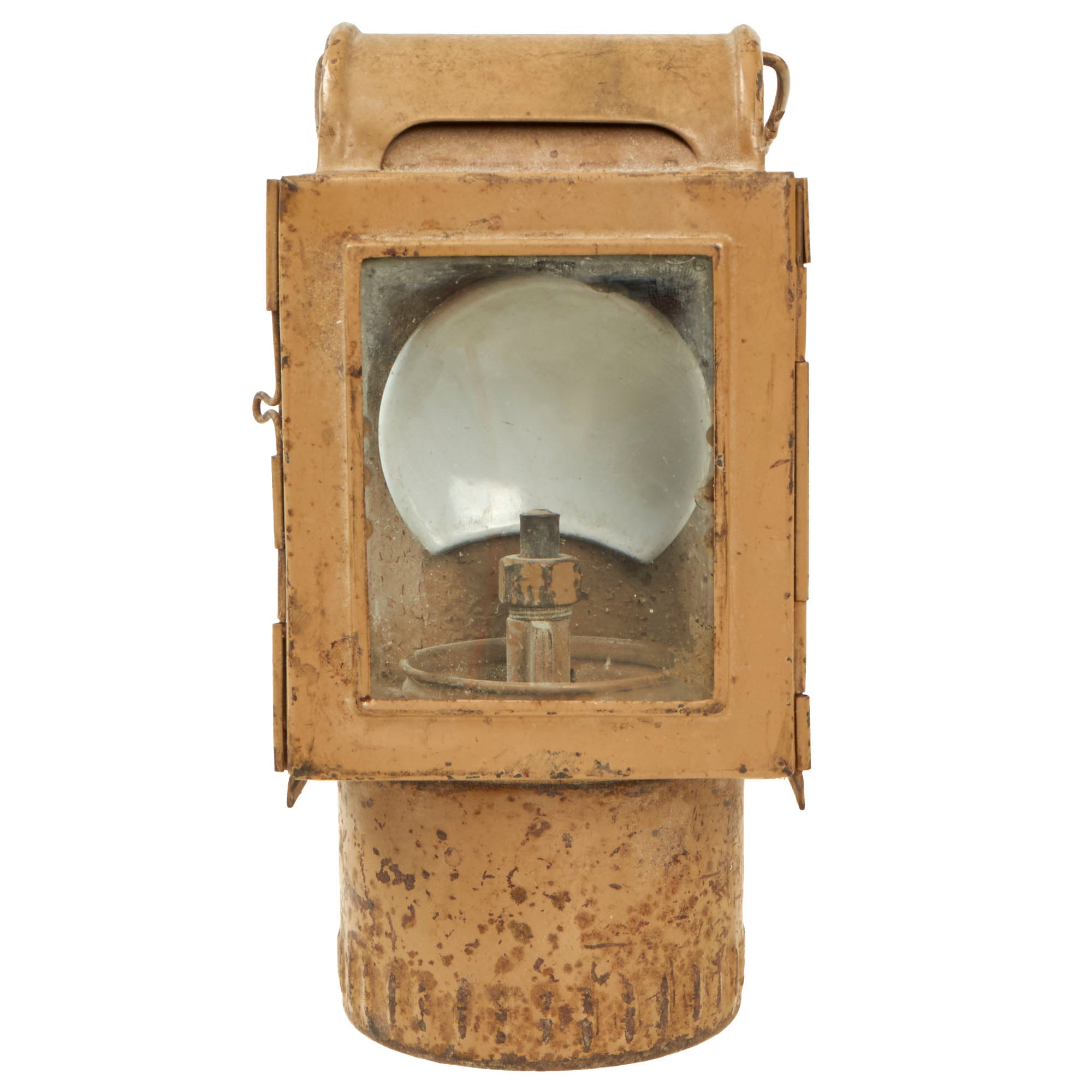 Original German WWII Carbide Railroad or Bunker Lantern - Original Ord ...