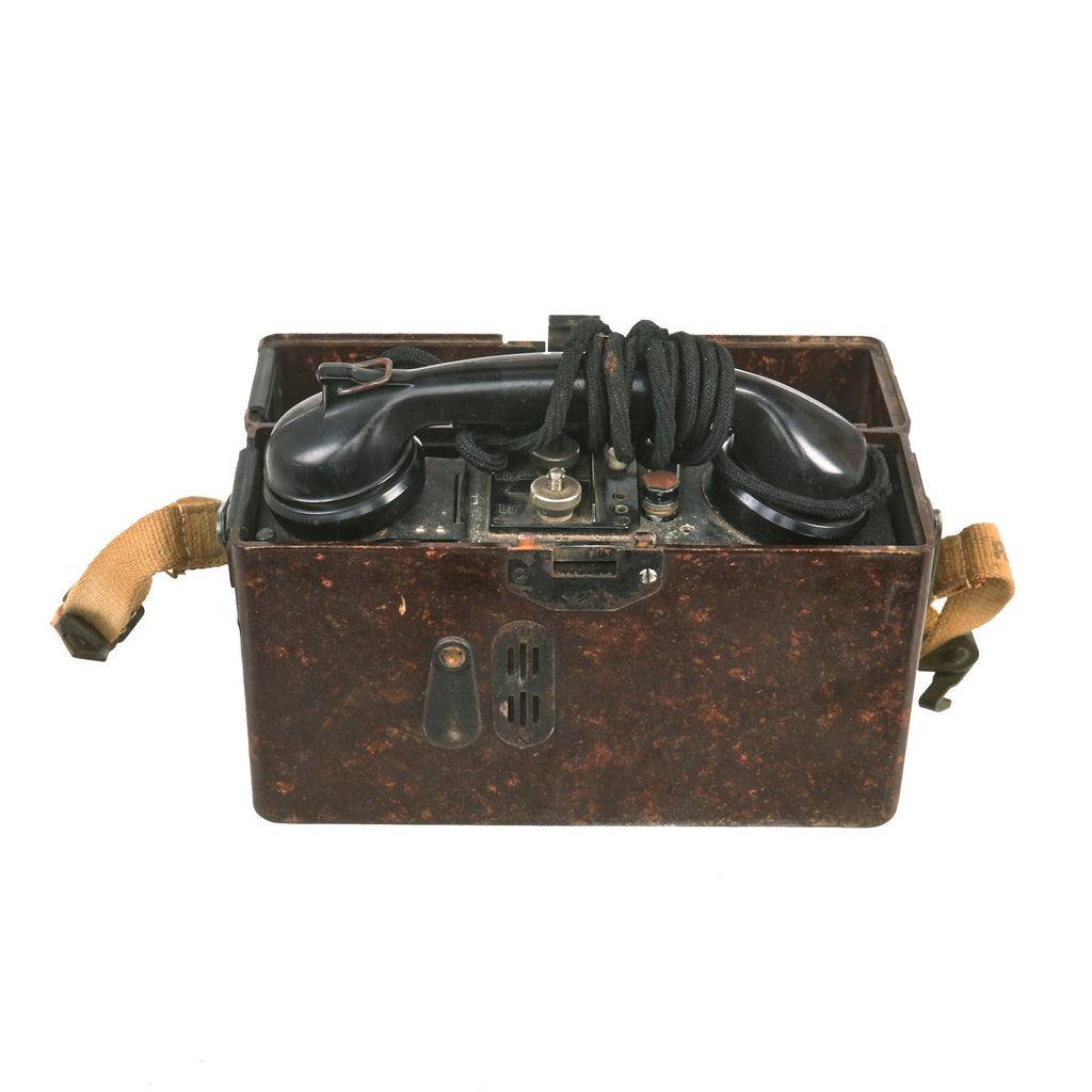Original German WWII Wehrmacht Model FF33 Field Telephone With Origina ...