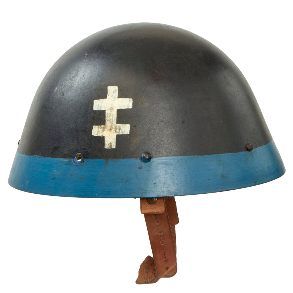 Original Slovakia Pre-WWII Vz32 M32 Egg-Shell Steel Helmet with Easter ...