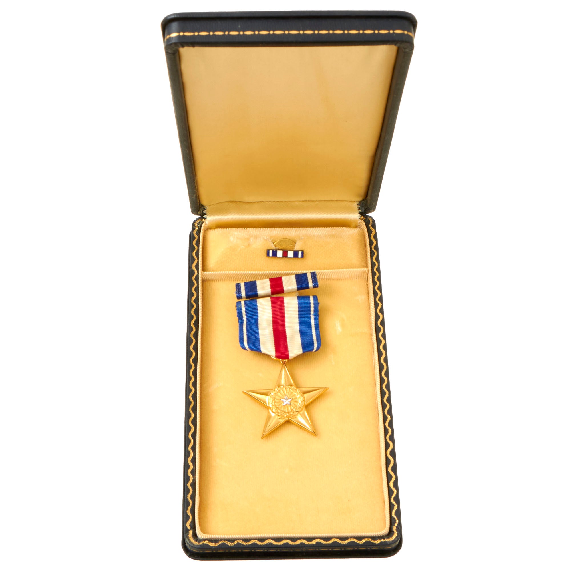 Original U.S. WWII Silver Star Set With Proper Presentation Case - Com ...