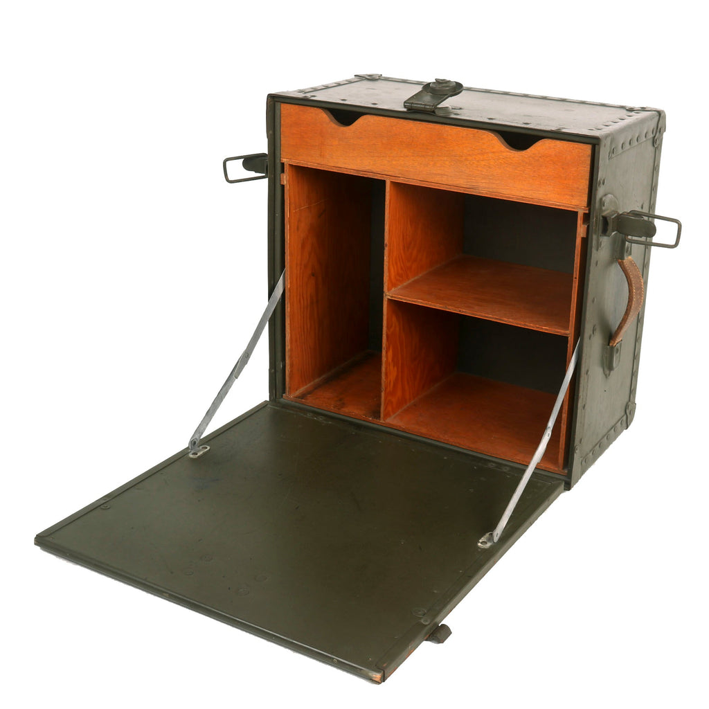 Original U.S. WWII 1942 Dated Army Officer's Folding Field Desk by ...