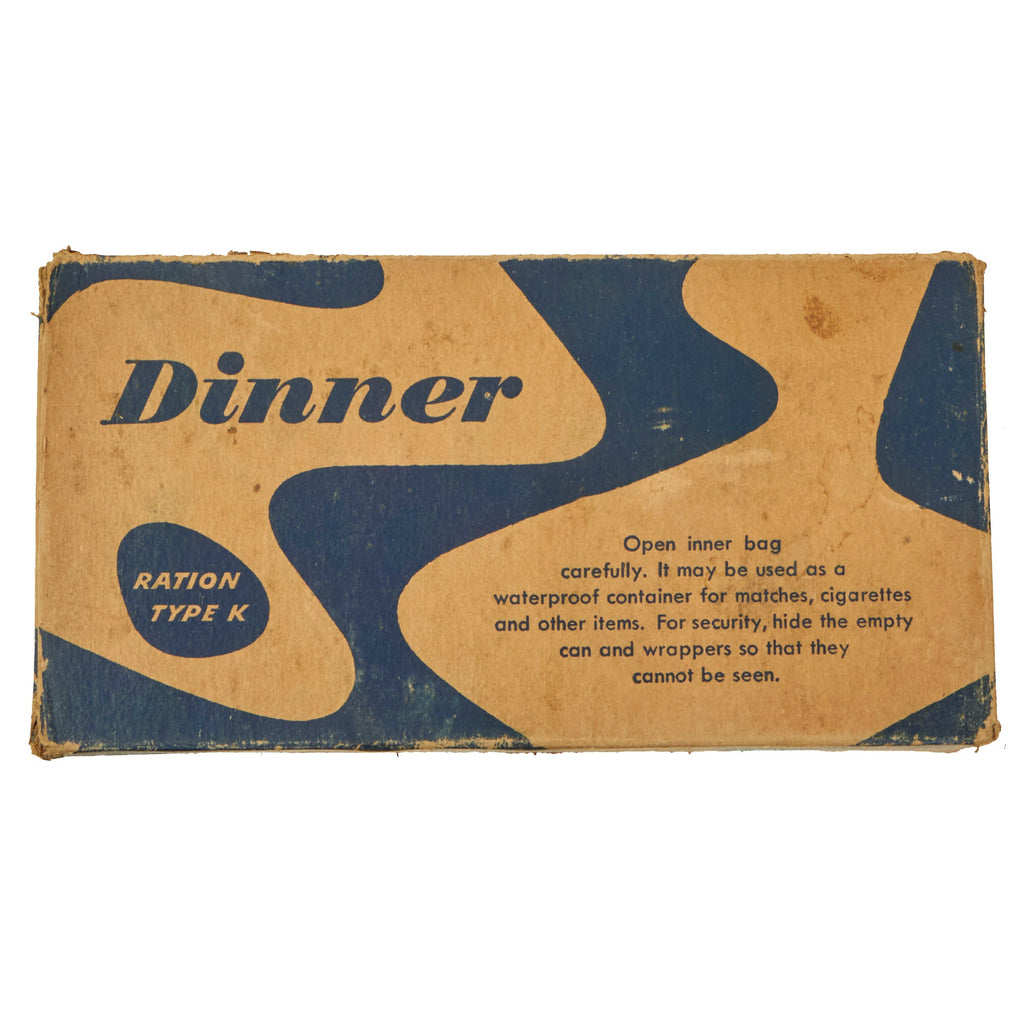 Original U.S. WWII K-Ration "Morale Series" Meal Set - Breakfast, Supp ...