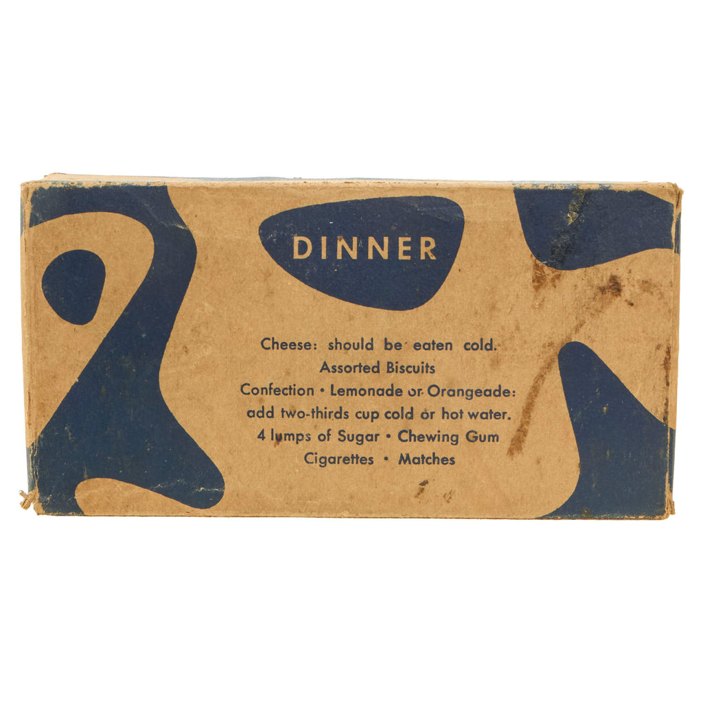 Original U.S. WWII K-Ration "Morale Series" Meal Set - Breakfast, Supp ...