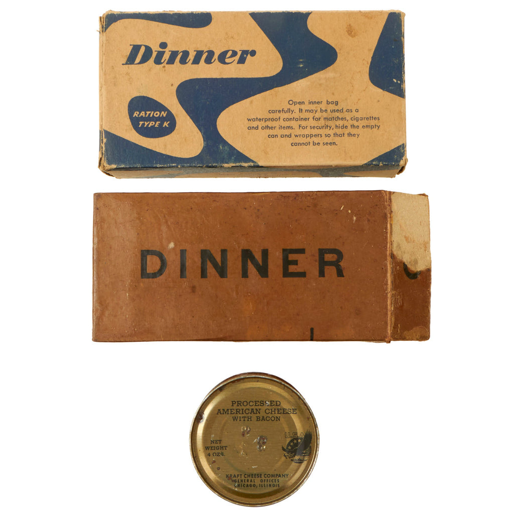 Original U.S. WWII K-Ration "Morale Series" Meal Set - Breakfast, Supp ...
