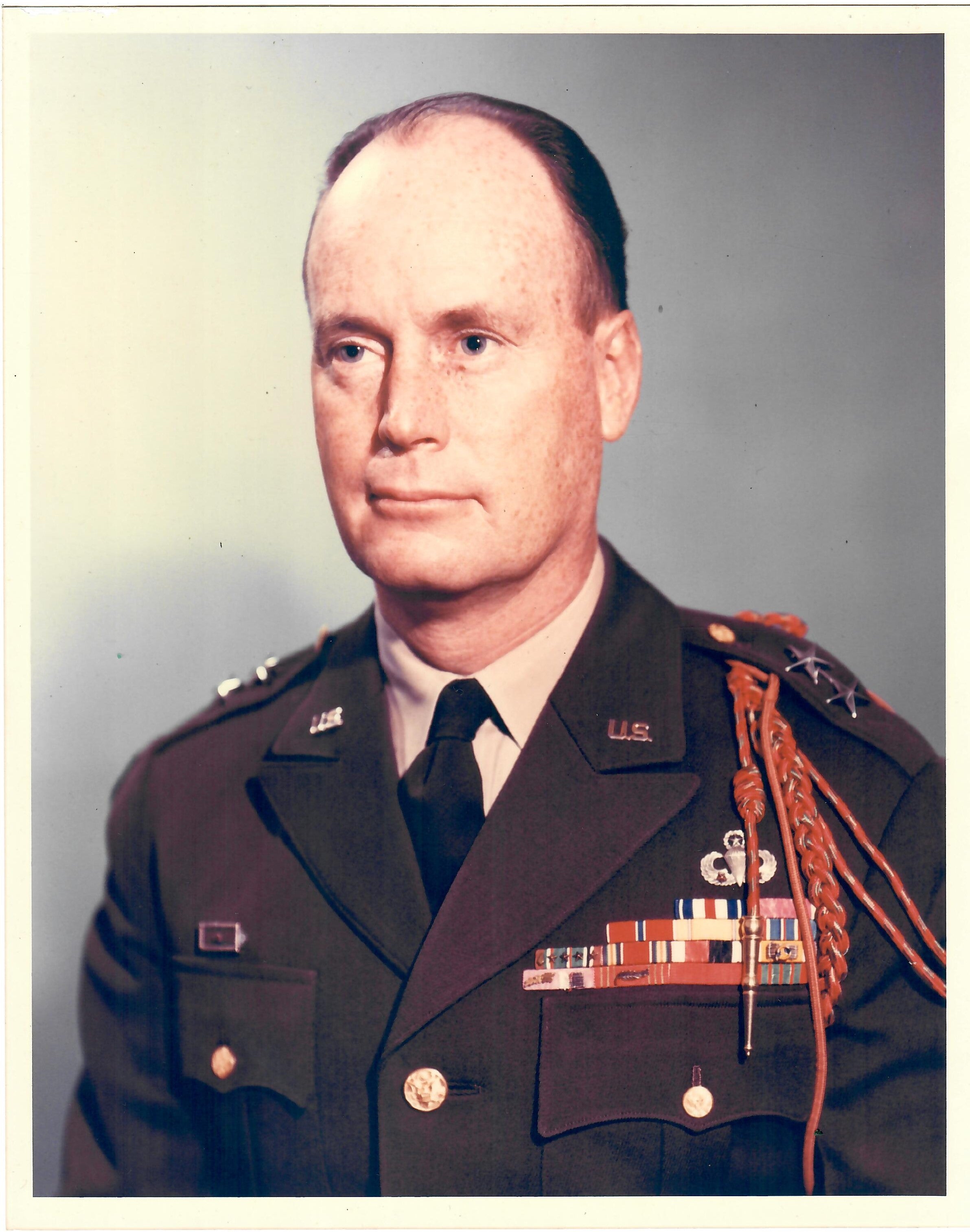 Original U.S. WWII General Gerald Higgins 101st Airborne Division Name ...