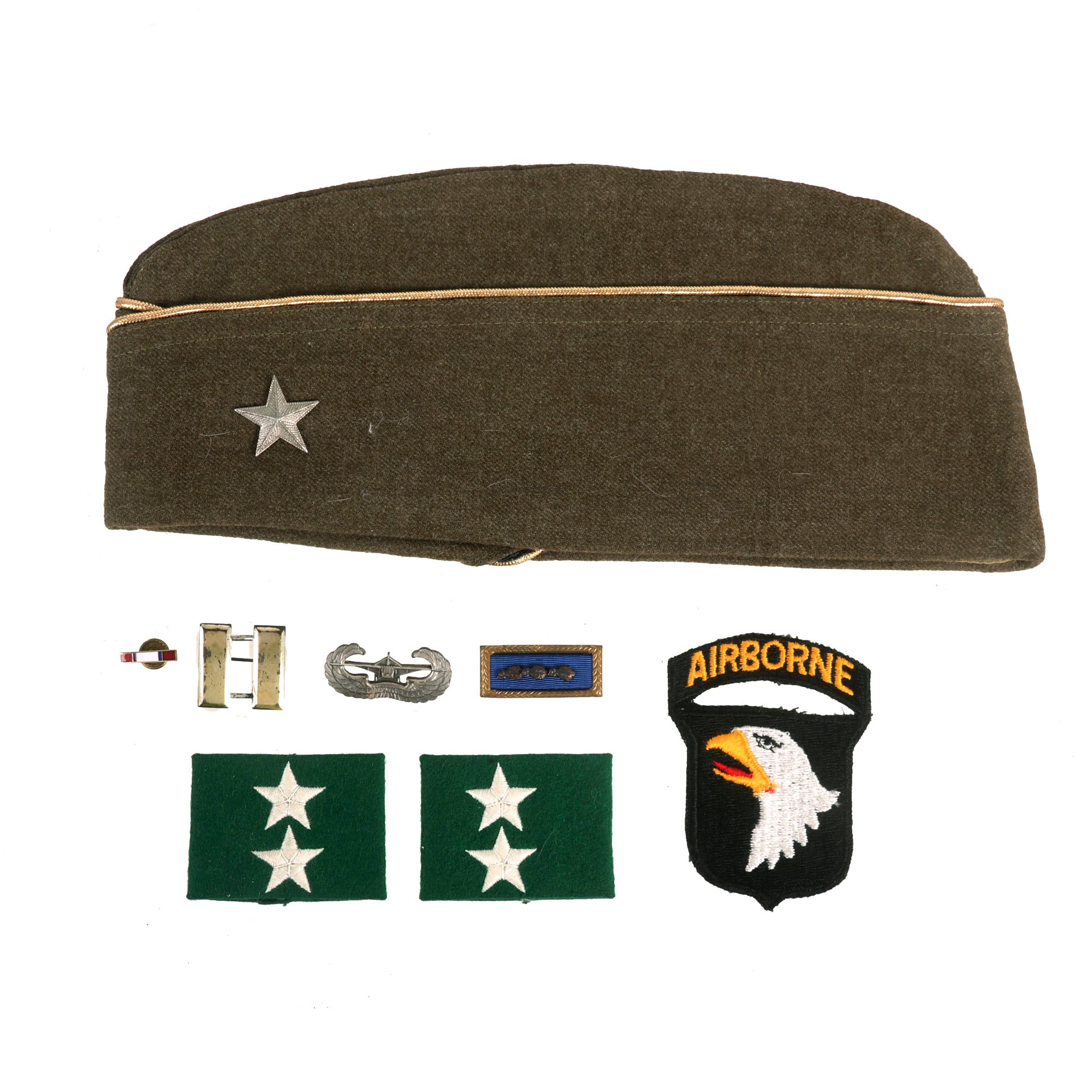 Original U.S. WWII General Gerald Higgins 101st Airborne Division Name ...