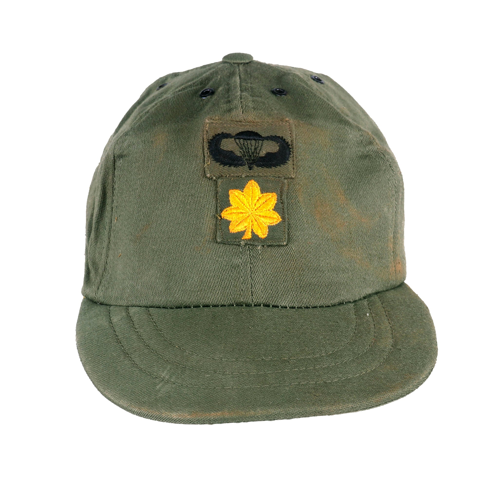 Original U.S. Vietnam War Era Major Leonard Phillips OG-106 Cap with 1 ...