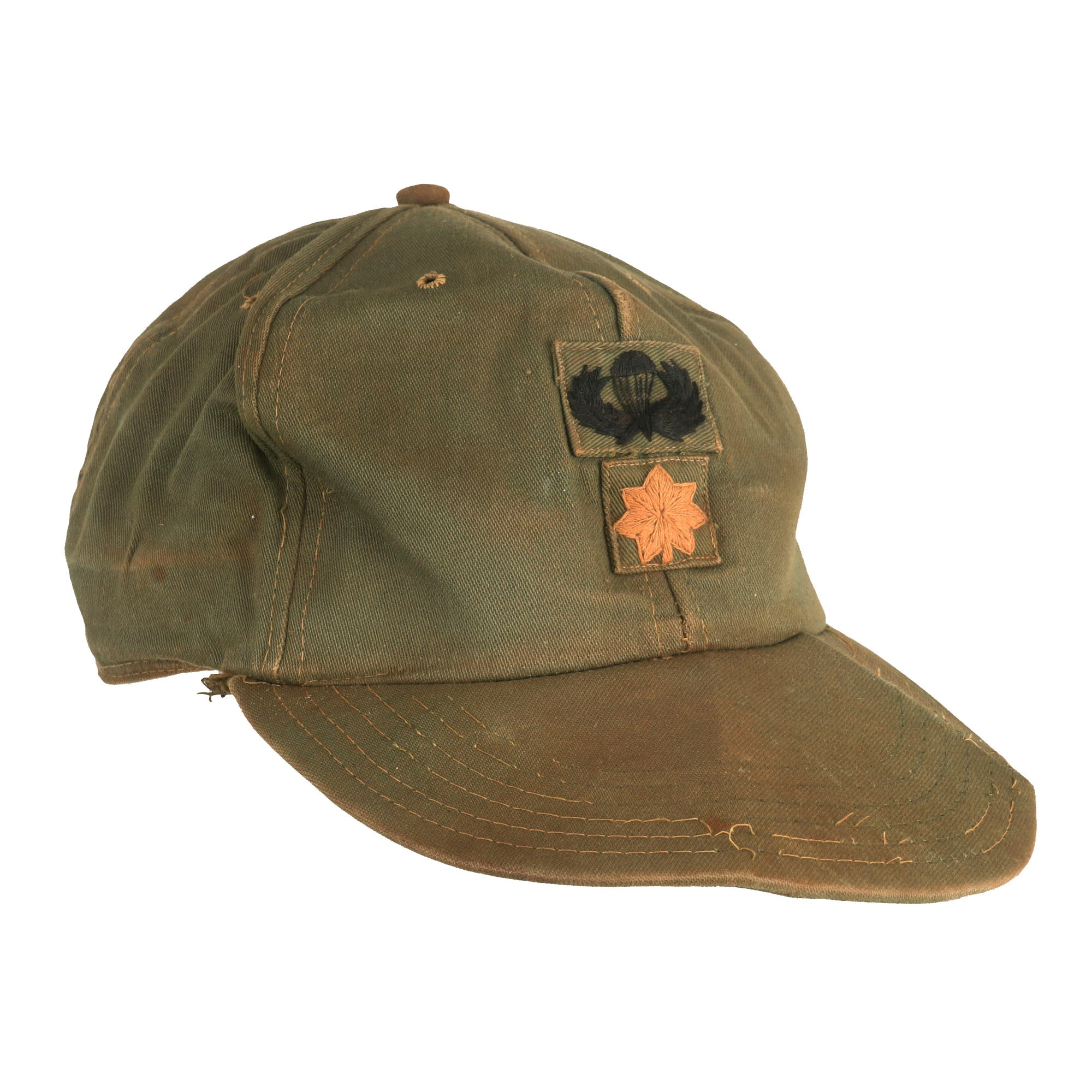Original U.S. Vietnam War Era Major Leonard Phillips OG-106 Cap with 1 ...
