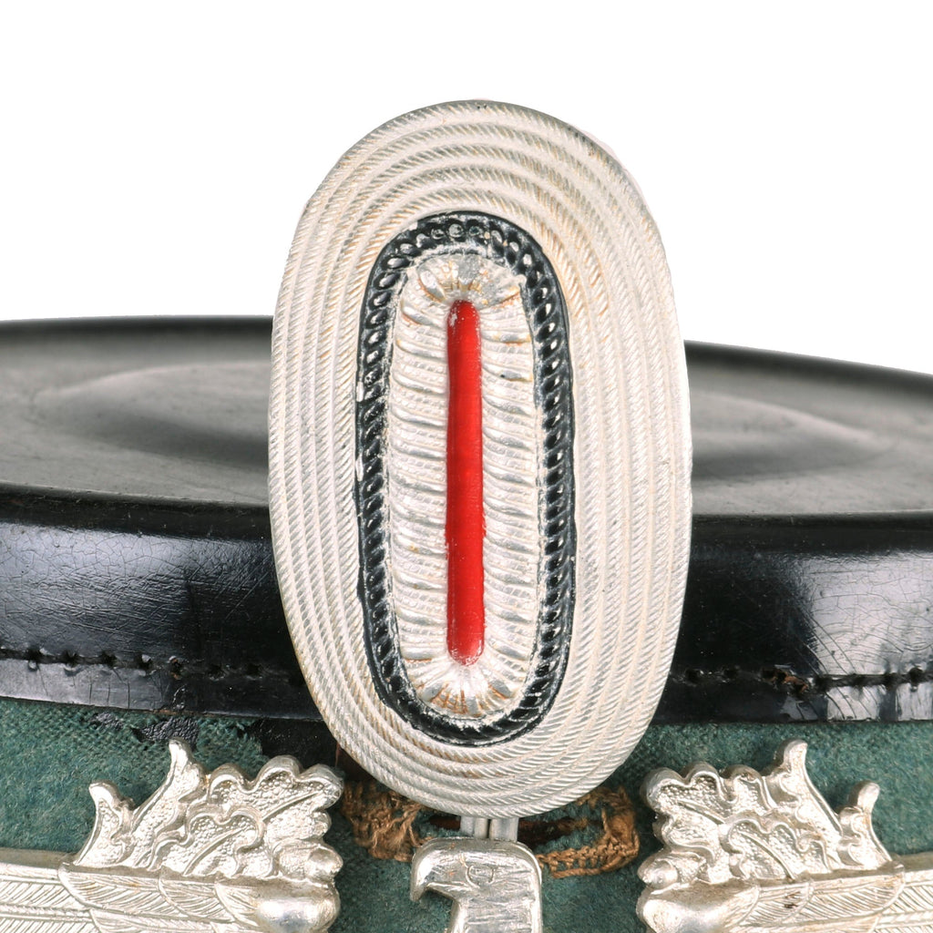 Original German WWII 1940 Dated Late Pattern Metropolitan Police Shako ...