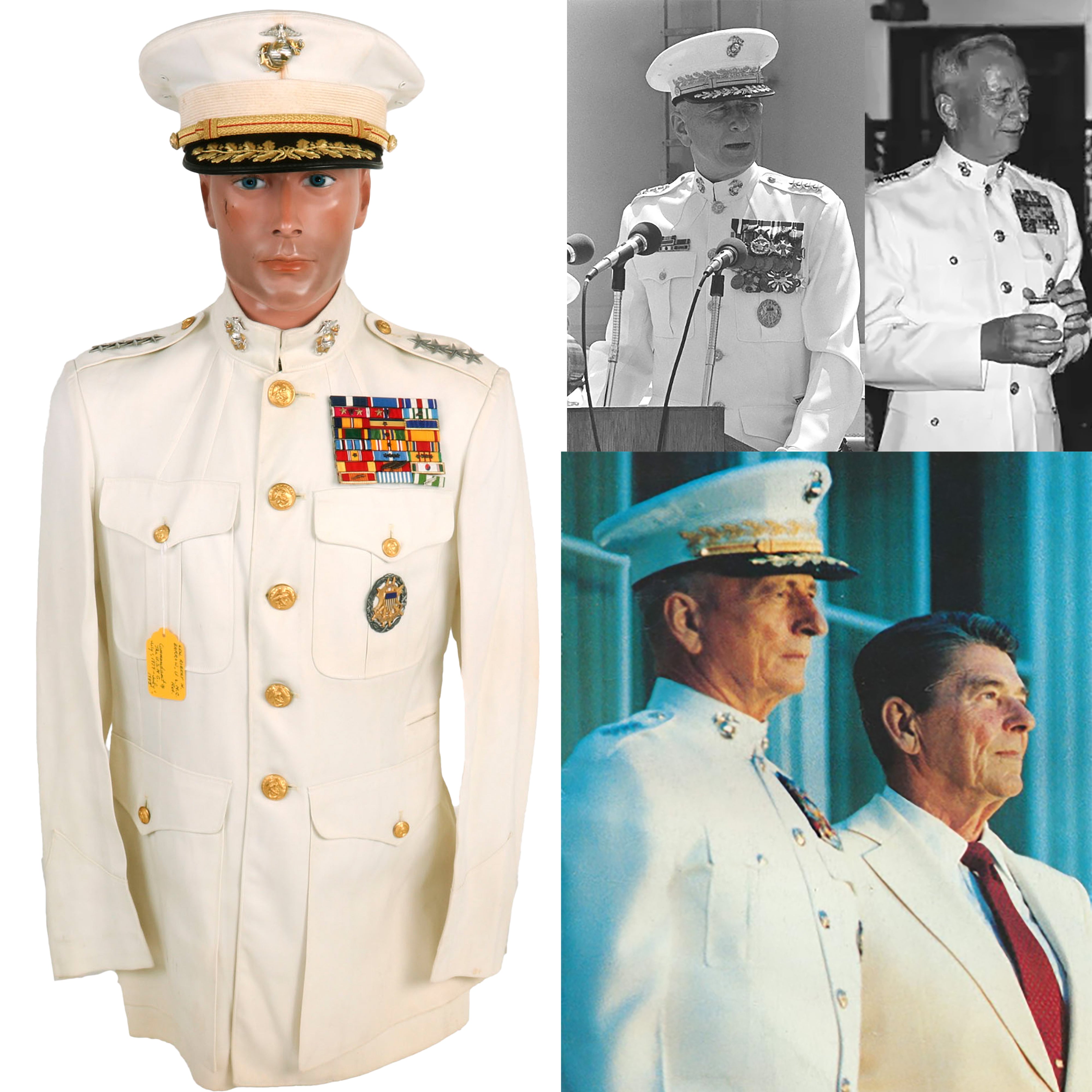 White Marine Uniform