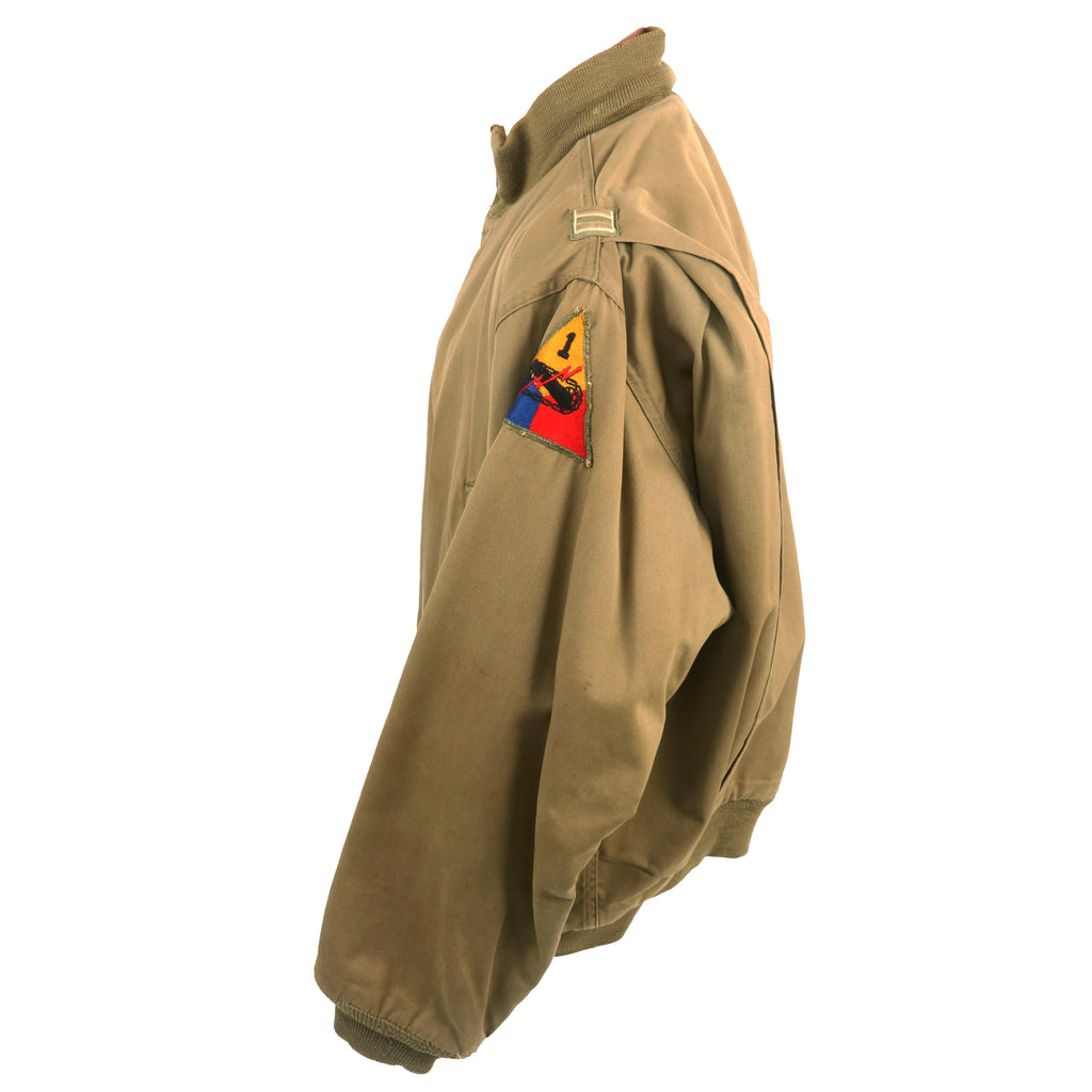 Original U.S. WWII Winter Combat “Tanker” Jacket Attributed To Captain ...