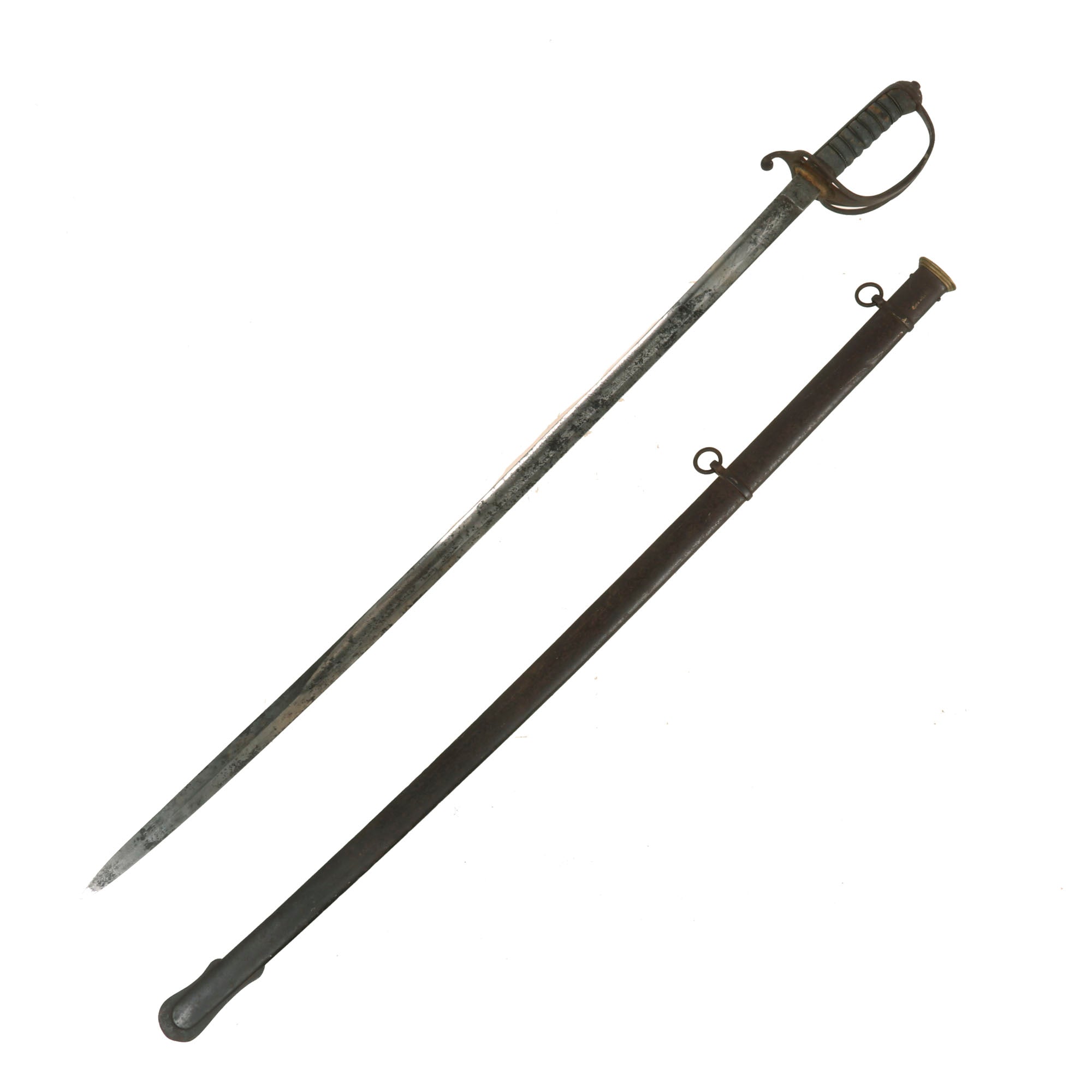 Original British Victorian M1854 Light Cavalry Officer's Sword & Scabb ...