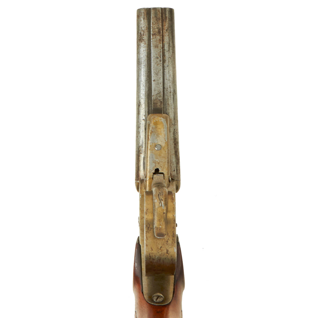 Original British Victorian Era Belgian Style 7mm Pinfire Double Barrel ...
