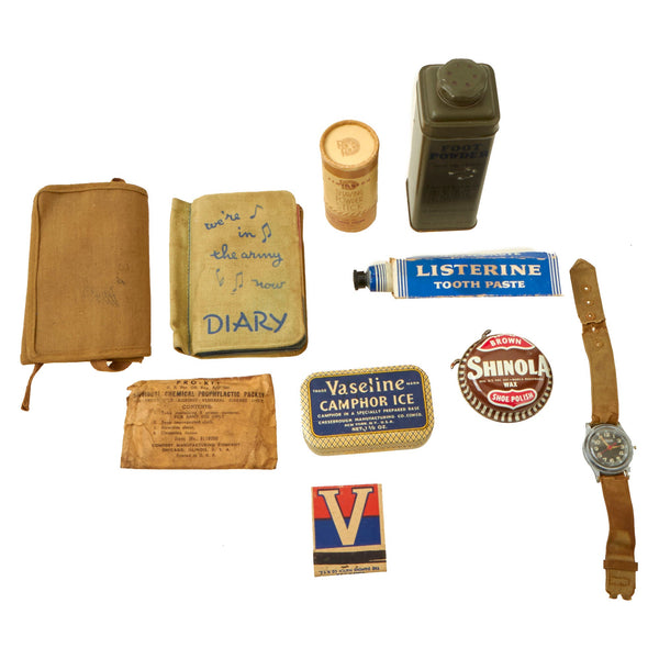 Original U.S. WWII US Army Personal Effects Lot Featuring Misalla Ltd ...