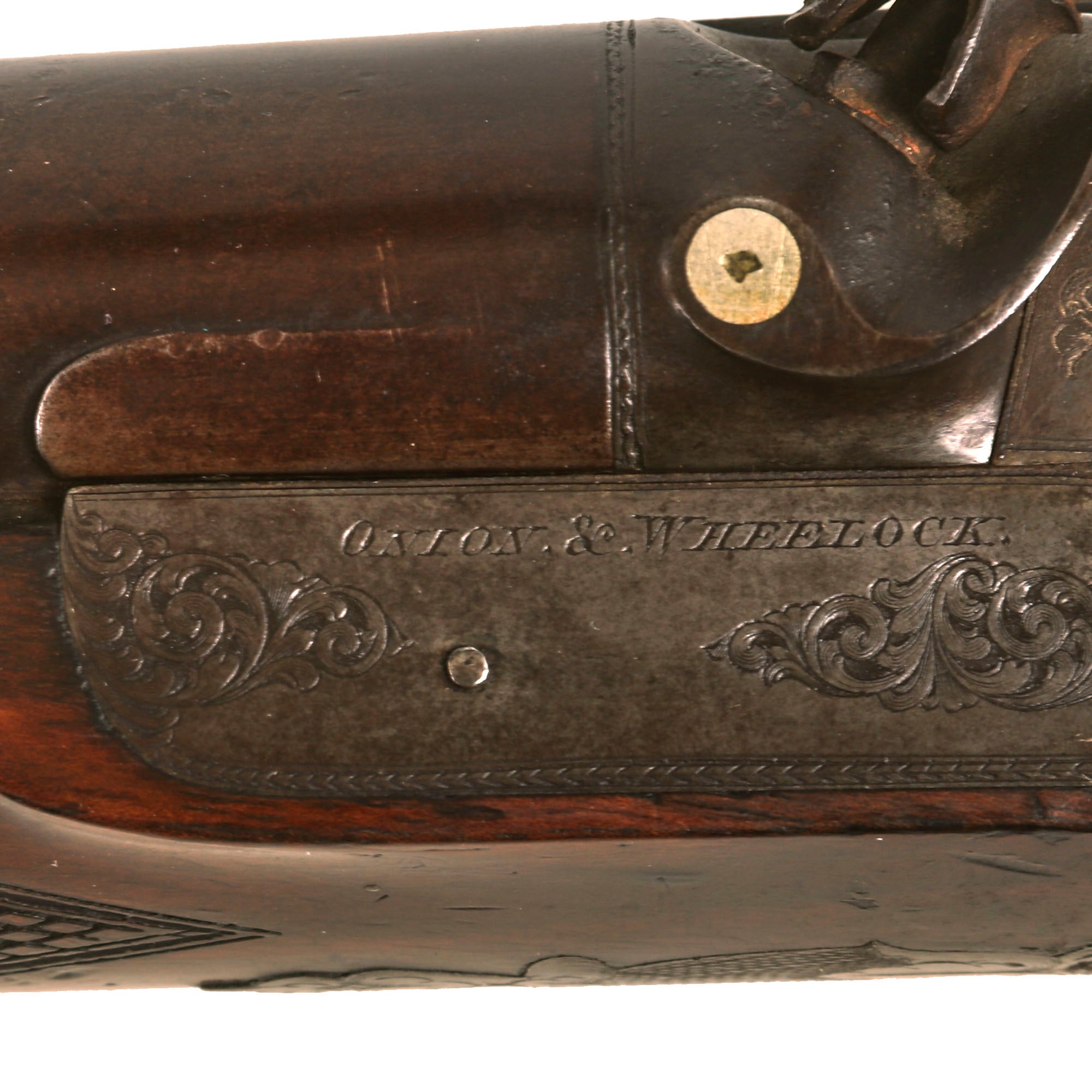 Original British 19th Century 13 Bore Double Barrel Percussion Shotgun ...