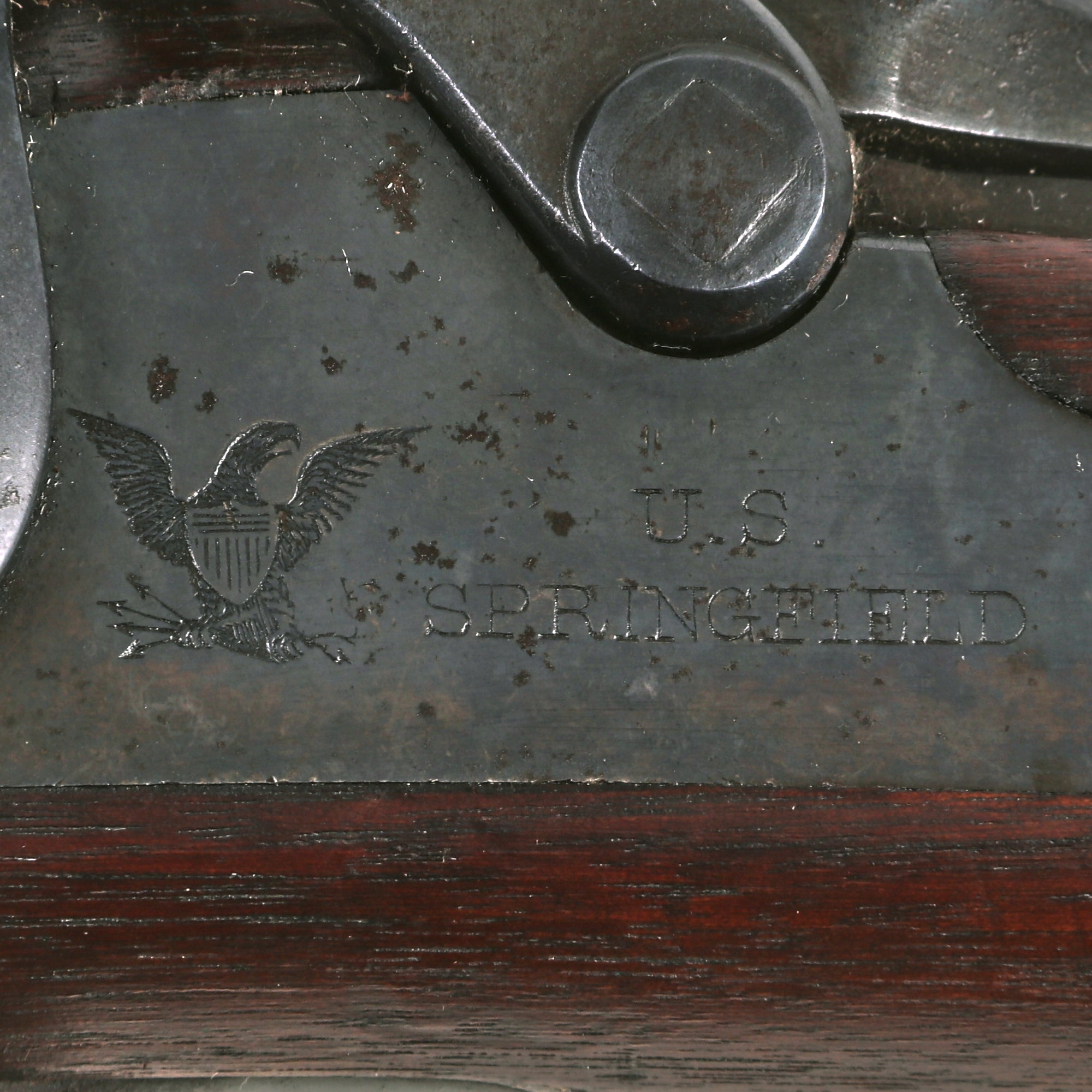 Original U.S. Springfield Trapdoor Model 1884 Rifle with Standard Ramr ...