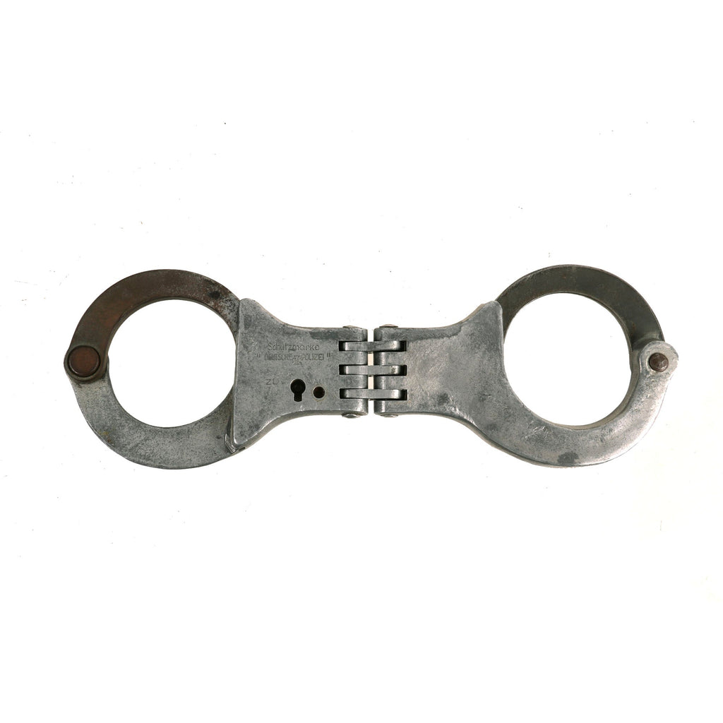 Original German Pre-WWII Weimar Republic Aluminum and Steel Hinged Pol ...