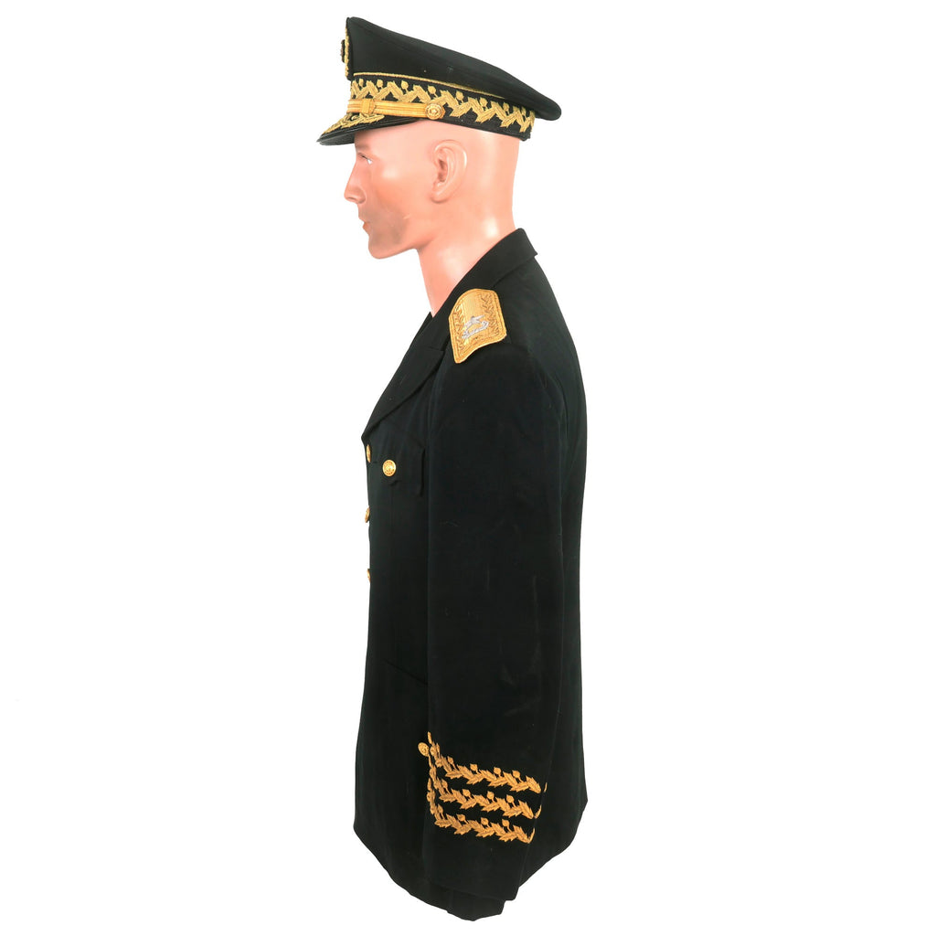Original Cold War Republic of Korea Army General Uniform Coat With Vis ...